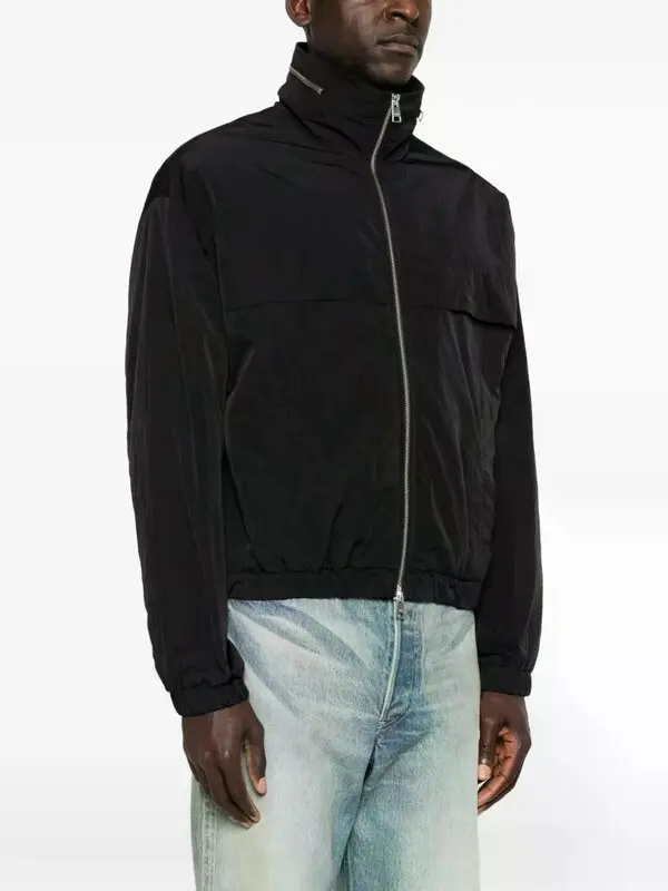 Ami Zip-up Bomber Jacket - Black