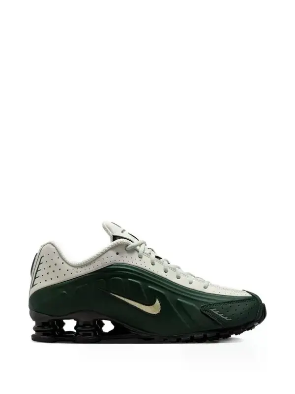 Nike Shox R4 Lace-up Sneakers - Green