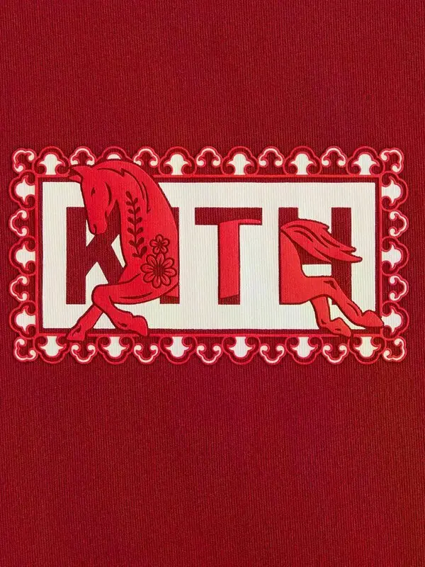 Kith Treats Year Horse Graphic T-shirt - Red