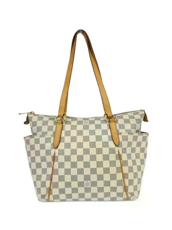 LOUIS VUITTON 2012 Damier Azur Totally Pm Shoulder Bag - Neutrals