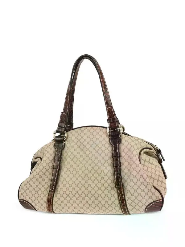 Celine 1990-2000s Macadam Tote Bag