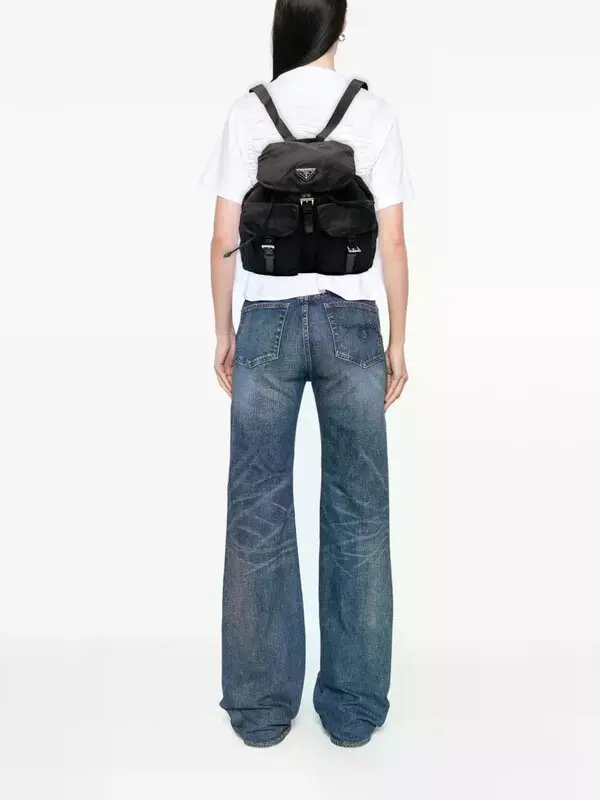 Prada 2000-2013 Tessuto Backpack - Black