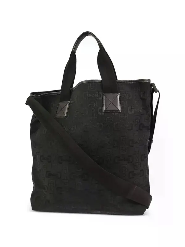 Gucci 1990-2000s Patterned Tote Bag