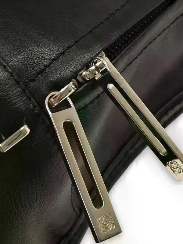 Loewe 2008 Embossed Leather Tote Bag