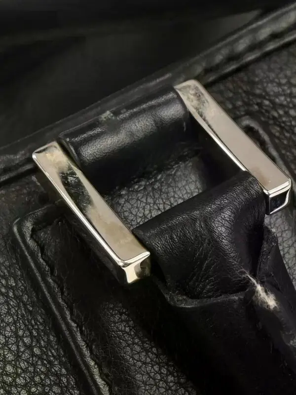 Loewe 2008 Embossed Leather Tote Bag