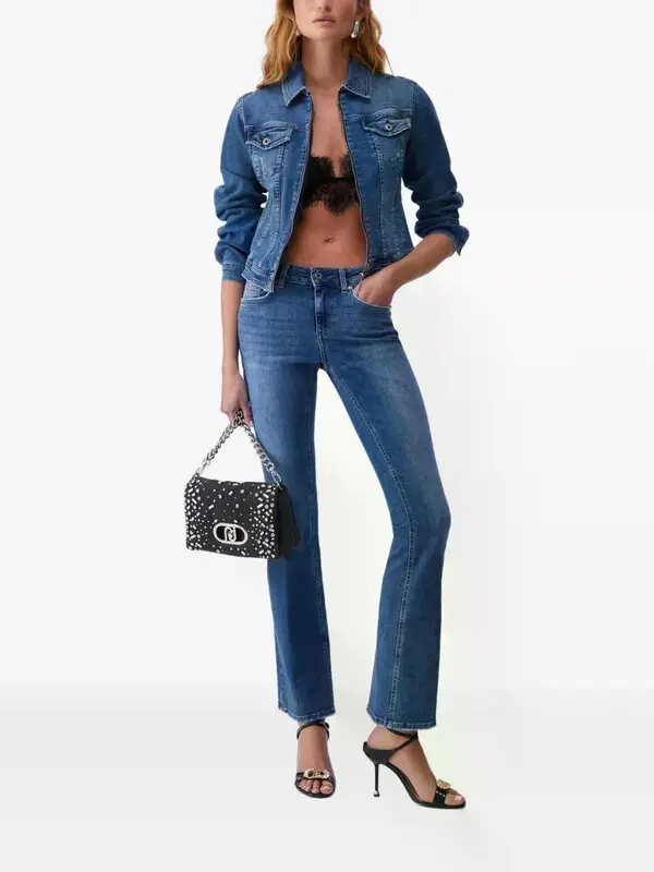 Liu Jo Belt-loop Flare Jeans