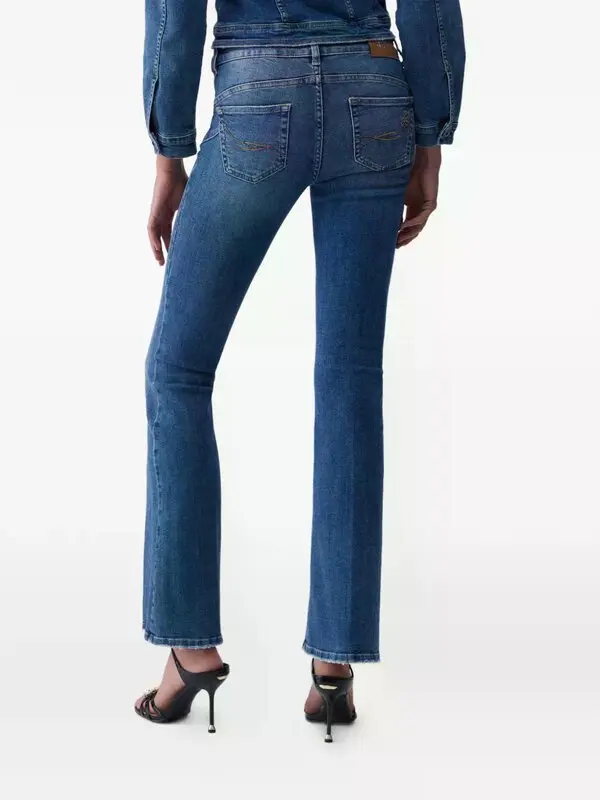 Liu Jo Belt-loop Flare Jeans