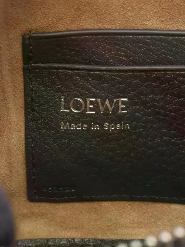 Loewe 2010-2026 Small Grained Leather Pebble Crossbody Bag