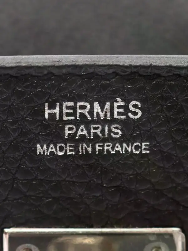 Hermès 2016 Togo Birkin 30 Handbag - Black