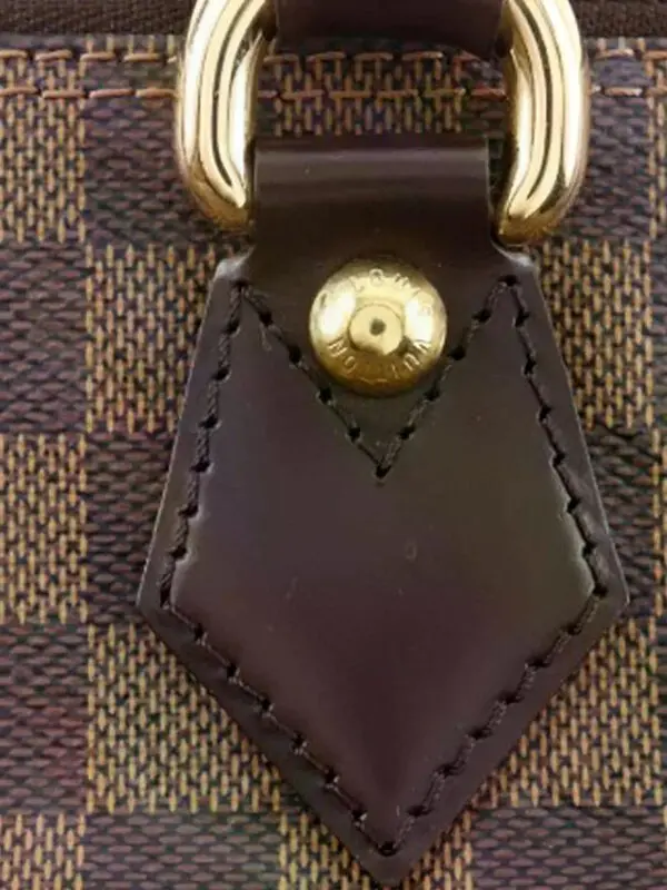 LOUIS VUITTON 2007 Damier Ebene Saleya Pm Handbag - Brown