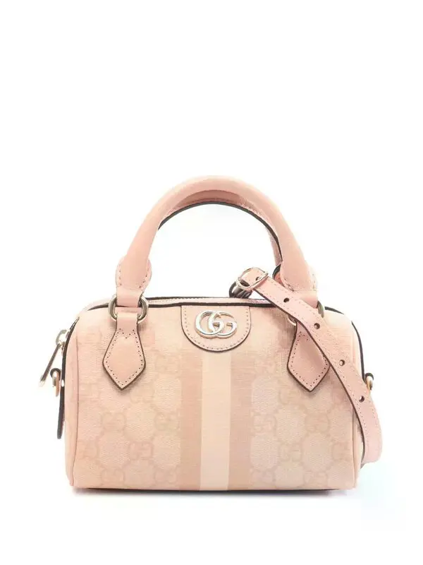 Gucci Gg Supreme Ophidia Super Mini Satchel 2016-2026 - Pink