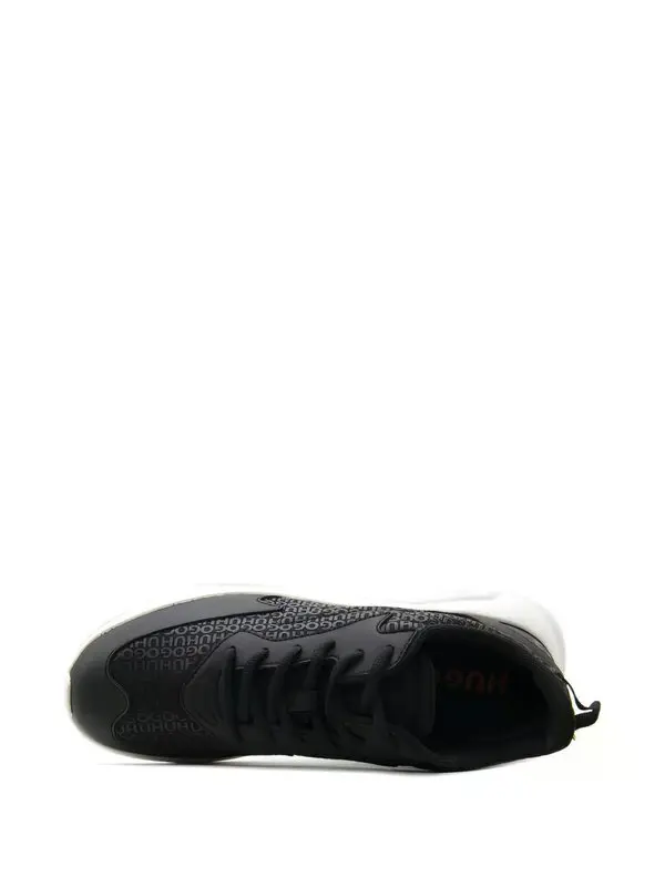 Hugo Leon Runn Logo Sneakers - Black