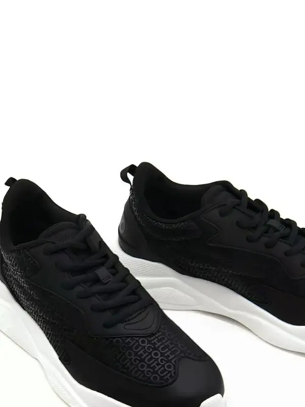 Hugo Leon Runn Logo Sneakers - Black