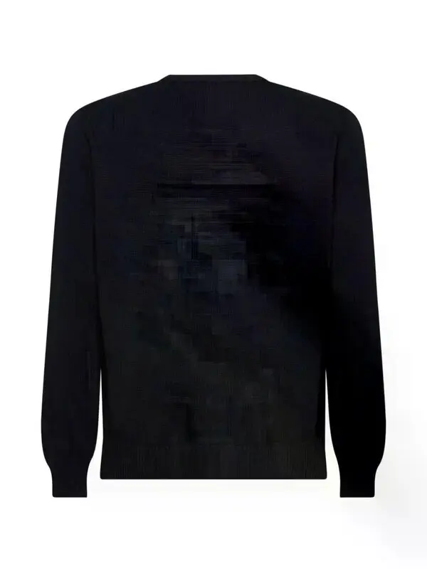 D4.0 Ribbed Long-sleeve Sweater