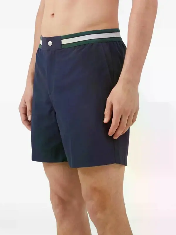 CHÉ STUDIOS Striped Sunseeker Swim Shorts