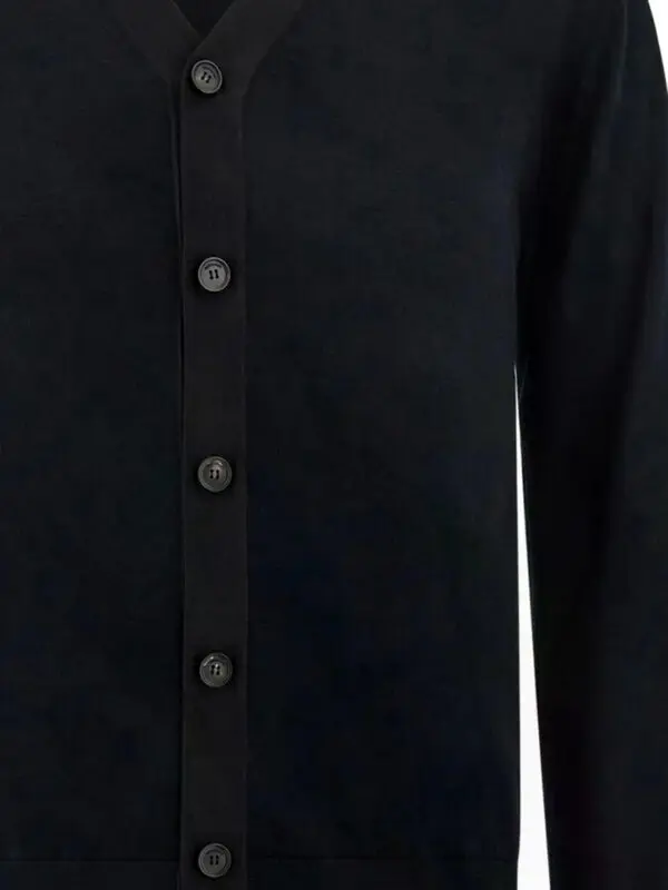 FERRAGAMO V-neck Button-up Cardigan - Blue