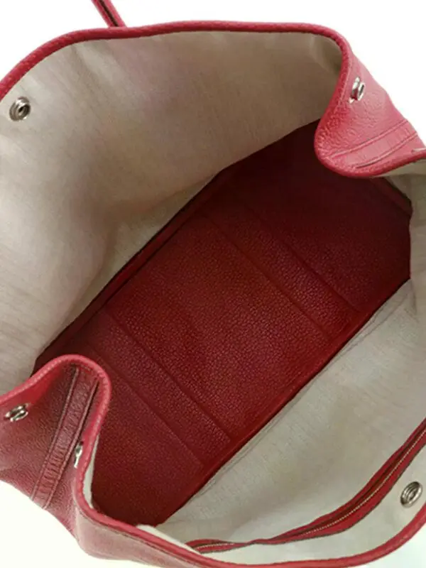 Hermès 2012 Negonda Garden Party 36 Tote - Red