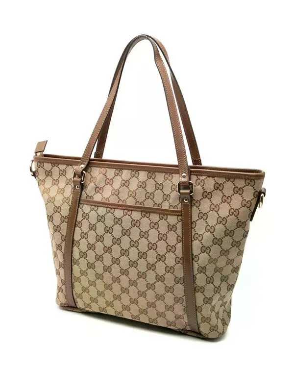 Gucci Gg Canvas Convertible Joy Tote Satchel