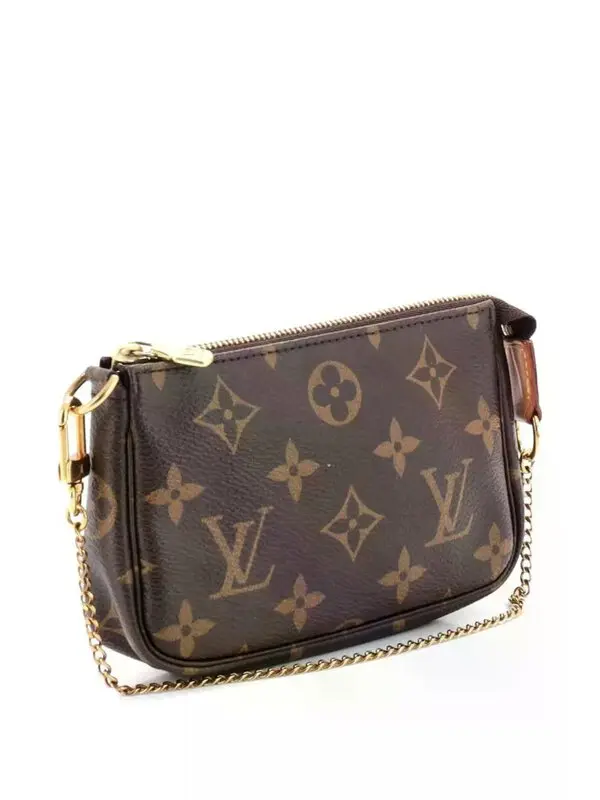 LOUIS VUITTON Pochette Accessoires Monogram Canvas - Brown