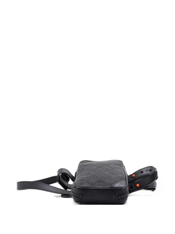 LOUIS VUITTON Side Utility Bag Monogram Taurillon Leather