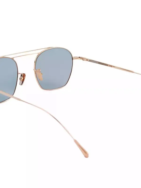 CUTLER & GROSS Geometric Sunglasses