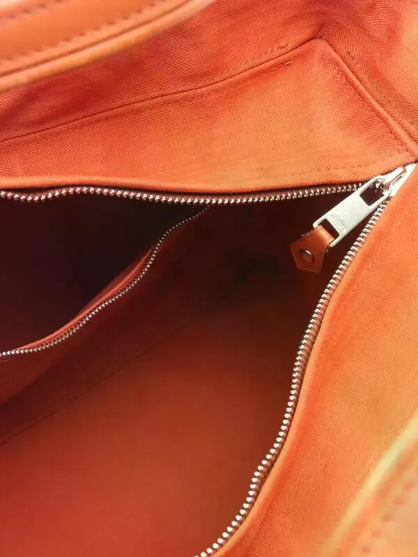 Hermès 2010-2026 Toile And Chevron Acapulco Pm Tote - Brown