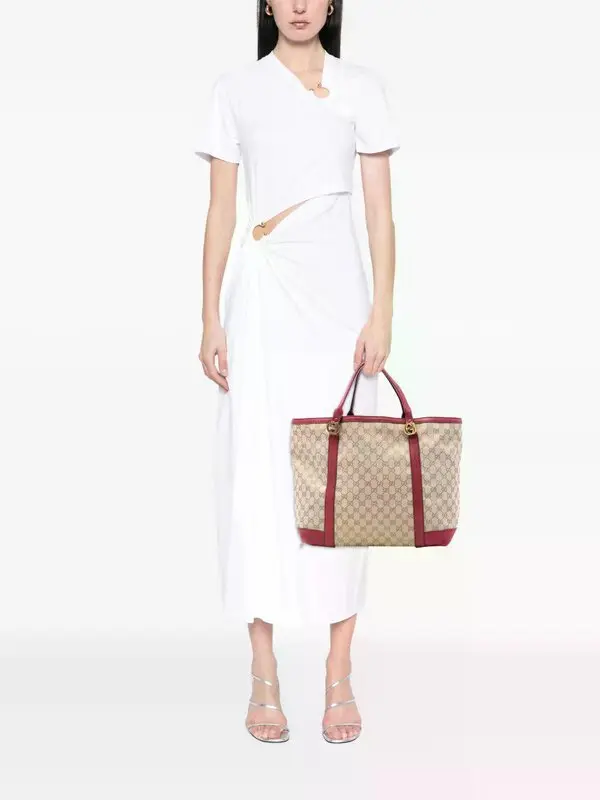 Gucci 2016-2025 Gg Canvas Twins Tote Bag