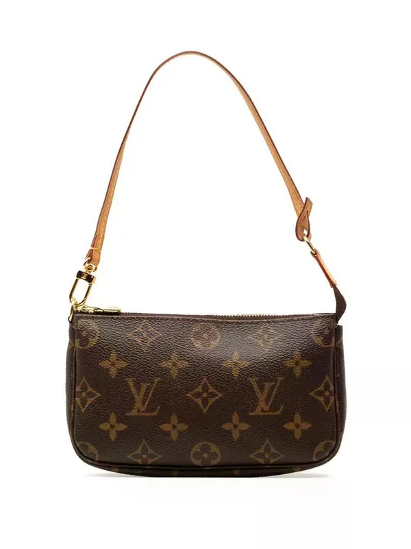 LOUIS VUITTON 2003 Monogram Mini Pochette Accessoires Handbag