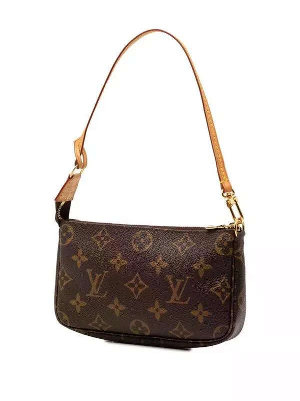 LOUIS VUITTON 2003 Monogram Mini Pochette Accessoires Handbag