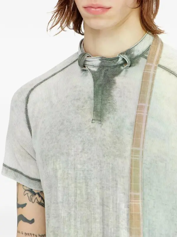 DIESEL® T-gary Tie-neck T-shirt