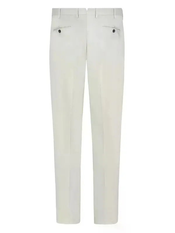 PT TORINO Low-rise Skinny Trousers - Neutrals