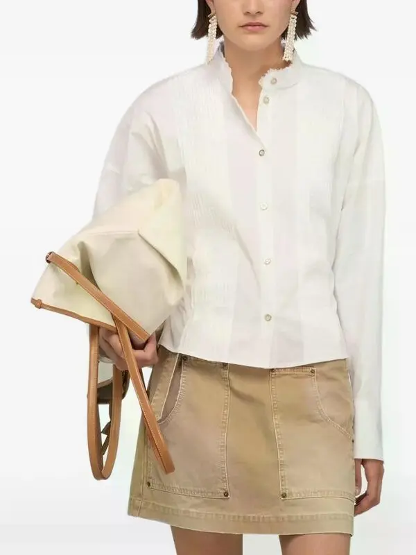 SEMICOUTURE Delicia Shirt With Pleated Detail