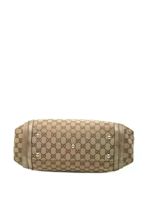 Gucci Large Gg Canvas Bella Shoulder Bag