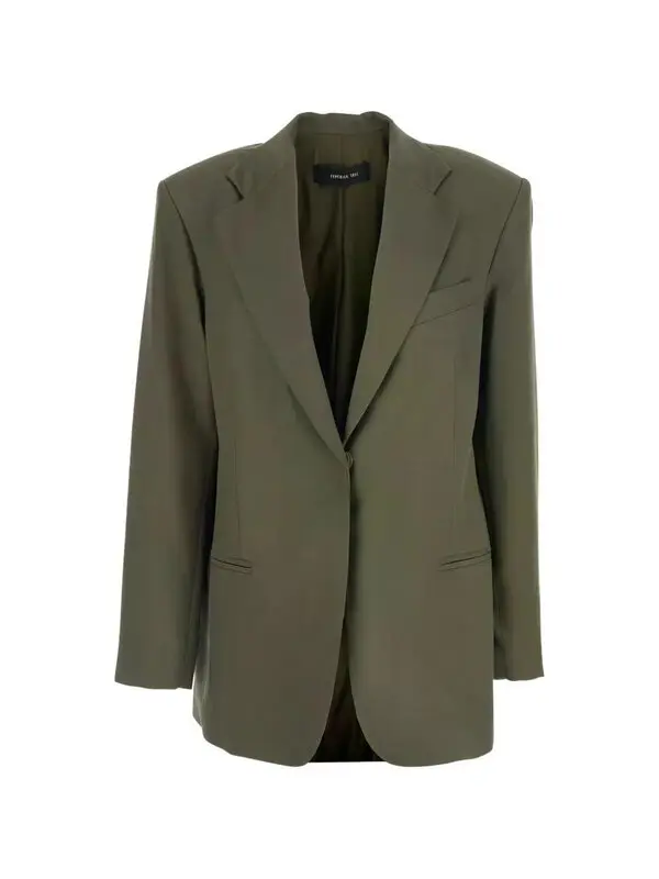 Federica Tosi Notched Lapel Blazer