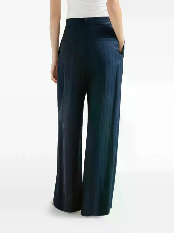 Brunello Cucinelli Sequin-embellished Tailored Trousers