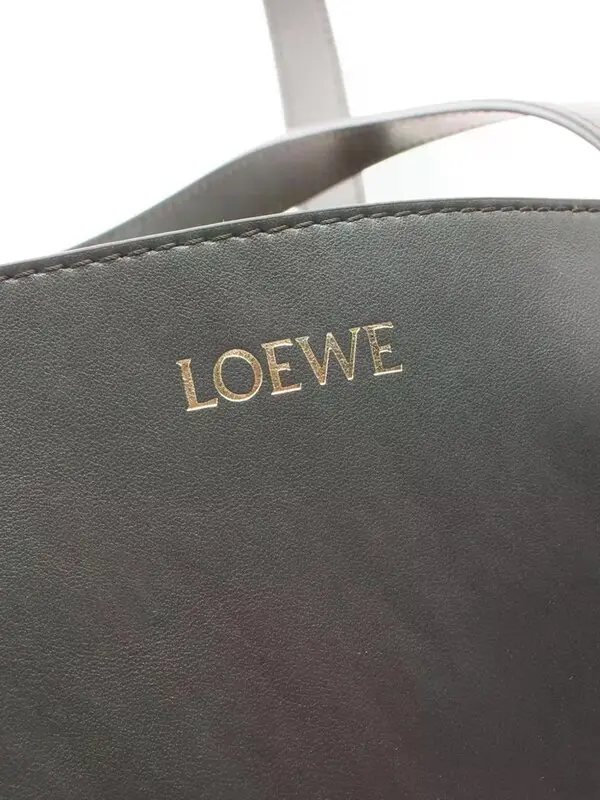 Loewe Large Calfskin Puzzle Fold Tote Bag - Grey