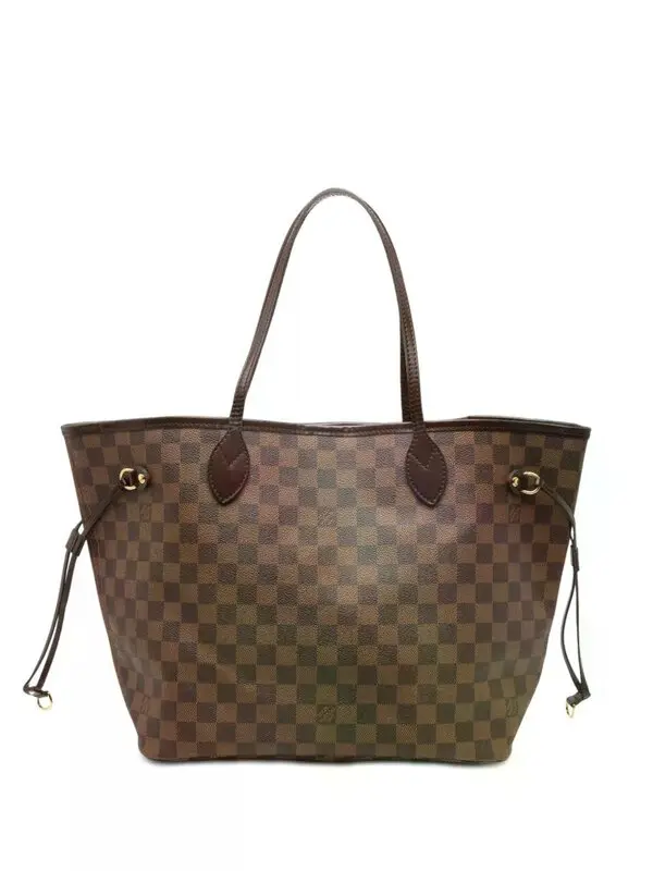 LOUIS VUITTON 2011 Damier Ebene Neverfull Mm Tote - Brown