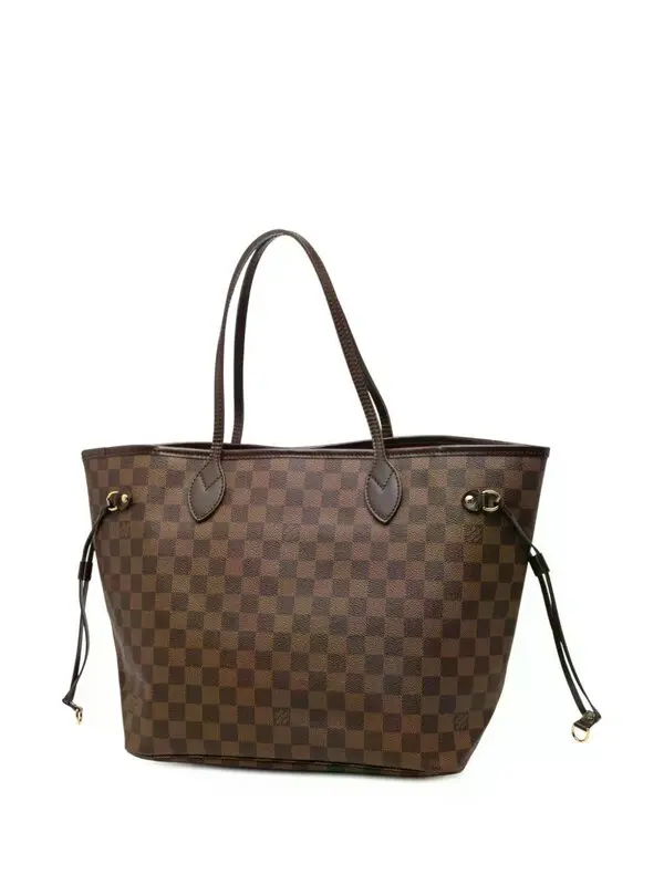 LOUIS VUITTON 2011 Damier Ebene Neverfull Mm Tote - Brown