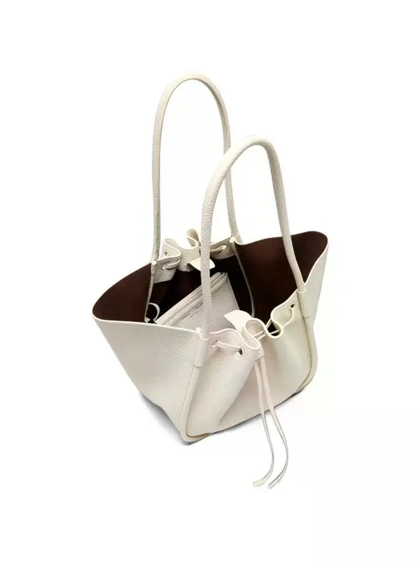 Proenza Schouler Large Ruched Tote Bag - Neutrals