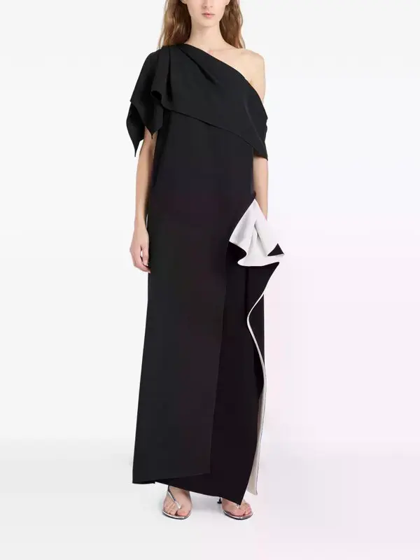 Proenza Schouler Haya Ruffled Top - Black