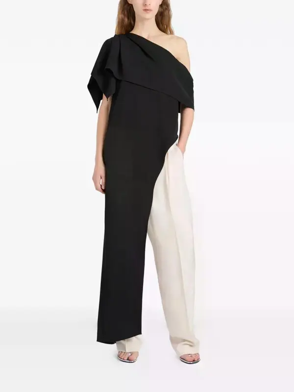Proenza Schouler Haya Ruffled Top - Black