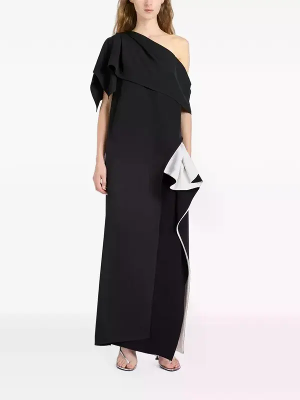 Proenza Schouler Haya Ruffled Top - Black
