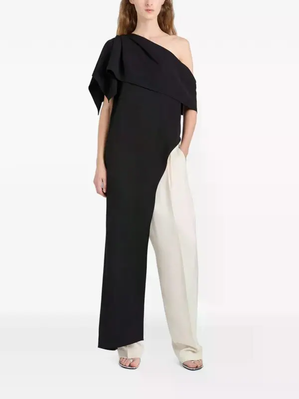 Proenza Schouler Haya Ruffled Top - Black