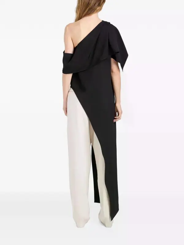 Proenza Schouler Haya Ruffled Top - Black