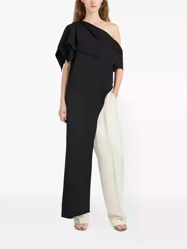Proenza Schouler Haya Ruffled Top - Black