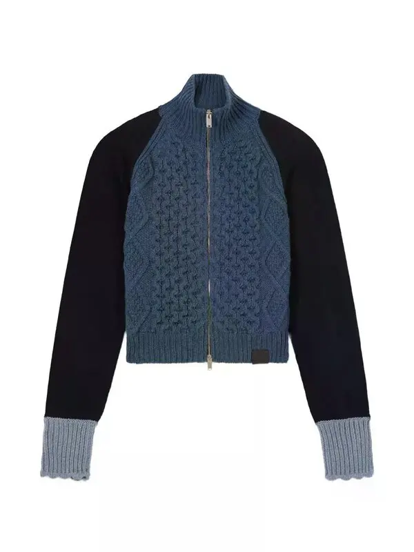 Stella McCartney Cable-knit Cardigan - Blue