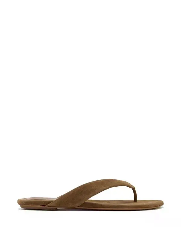 Le Monde Beryl Toe Strap Sandals - Brown