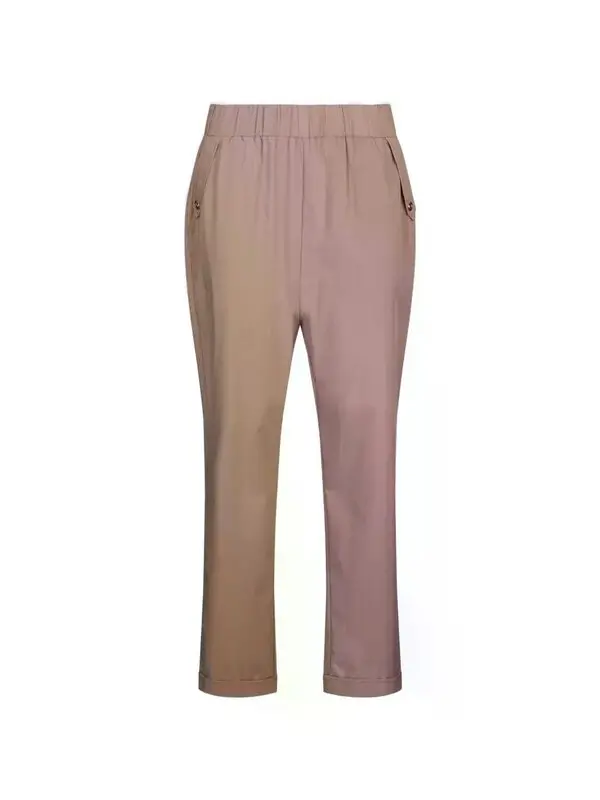 Liu Jo Cuffed Trousers - Neutrals
