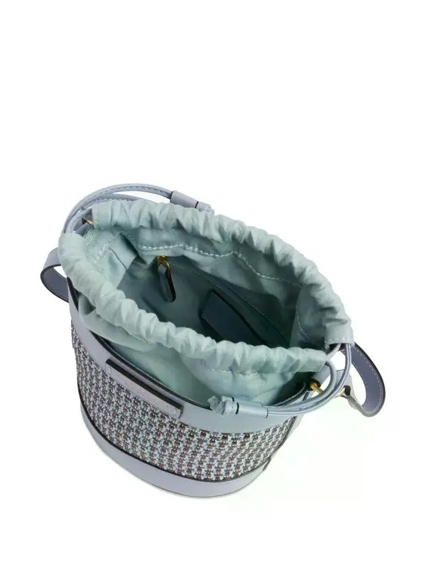THE BRIDGE Woven Cross Body Bag