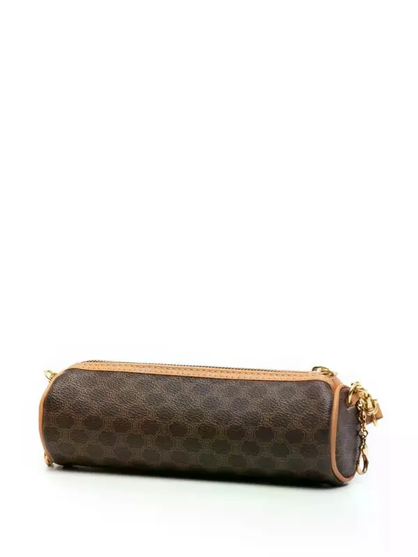 Celine 2000-2026 Macadam Coated Canvas Crossbody Bag